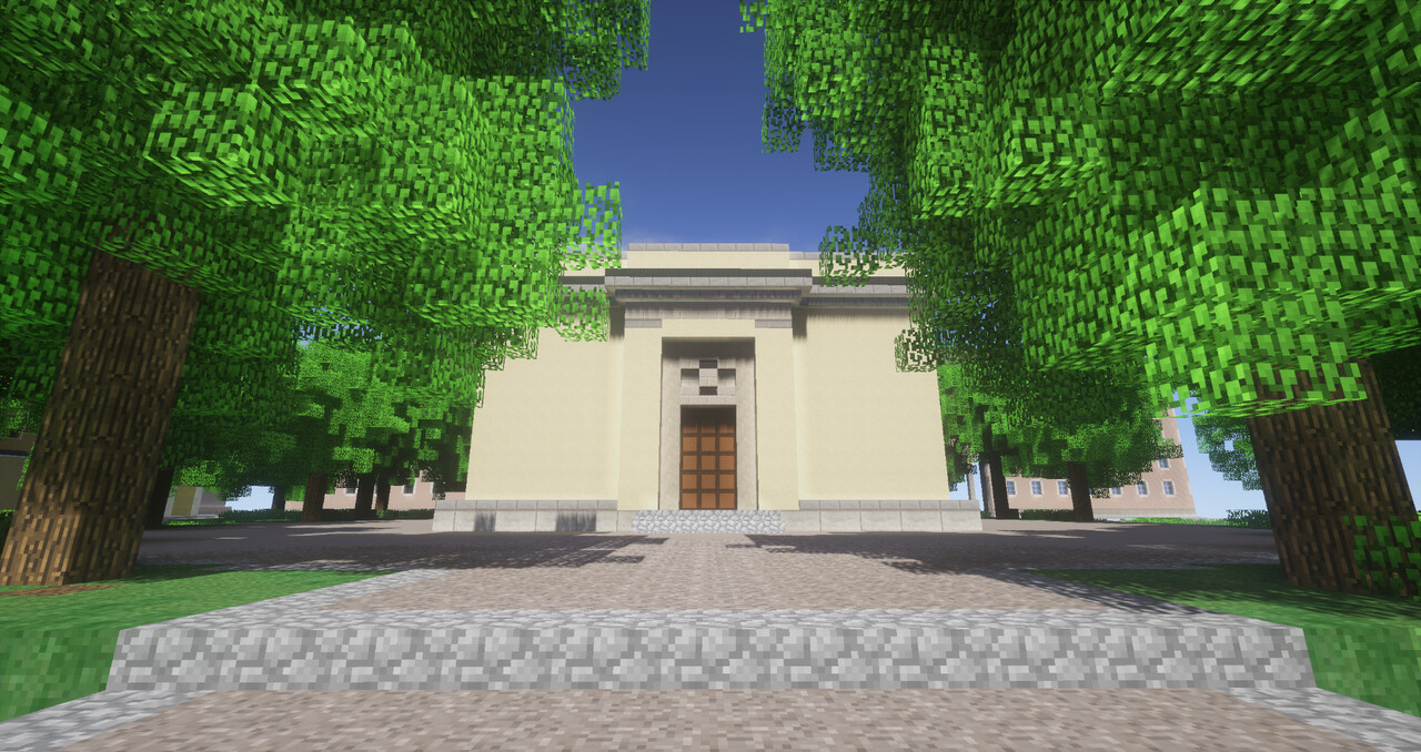 Old Botanic Garden Munich Minecraft Map