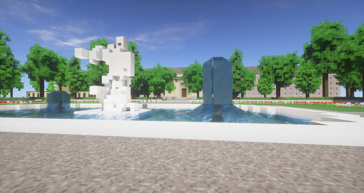 Old Botanic Garden Munich Minecraft Map