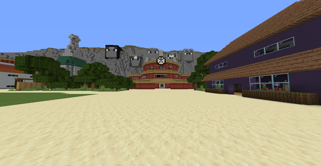 Naruto - The Land of Fire Minecraft Map