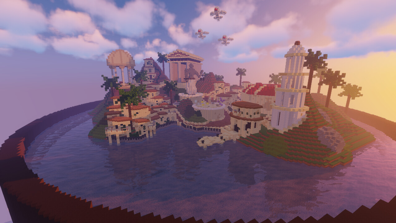 Hellenic Themas |Survival - Faction Spawn |OrigamiProjects Minecraft Map