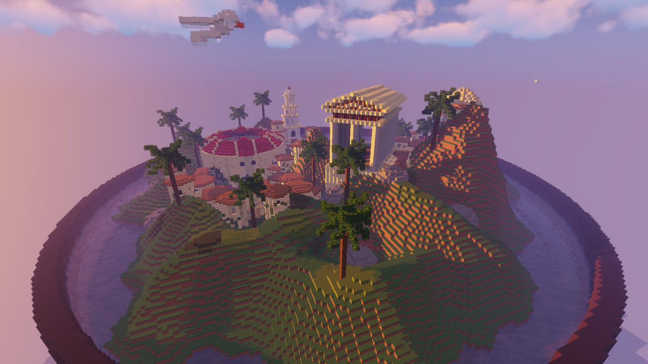 Hellenic Themas |Survival - Faction Spawn |OrigamiProjects Minecraft Map