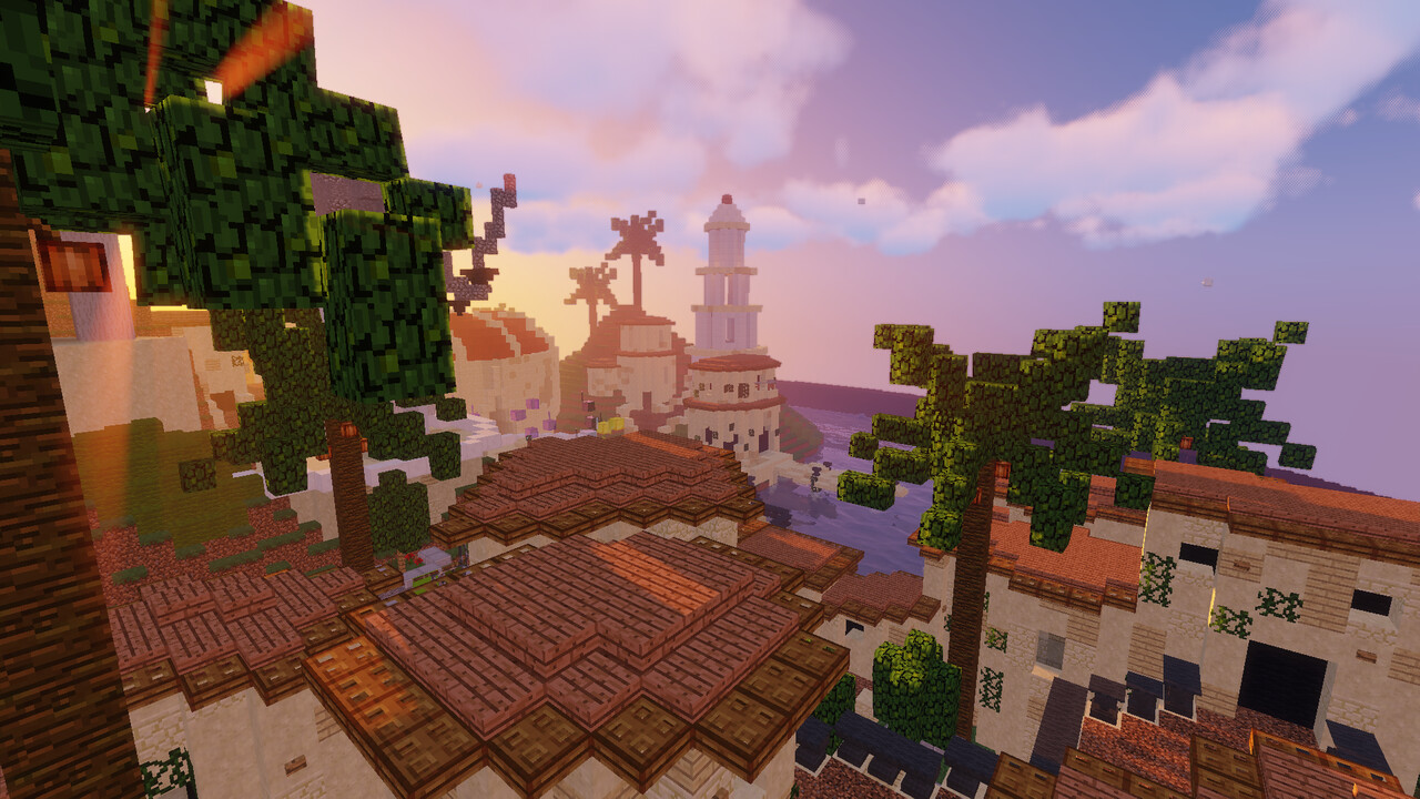 Hellenic Themas |Survival - Faction Spawn |OrigamiProjects Minecraft Map