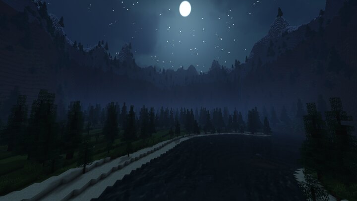 Enclosed Valley Minecraft Map