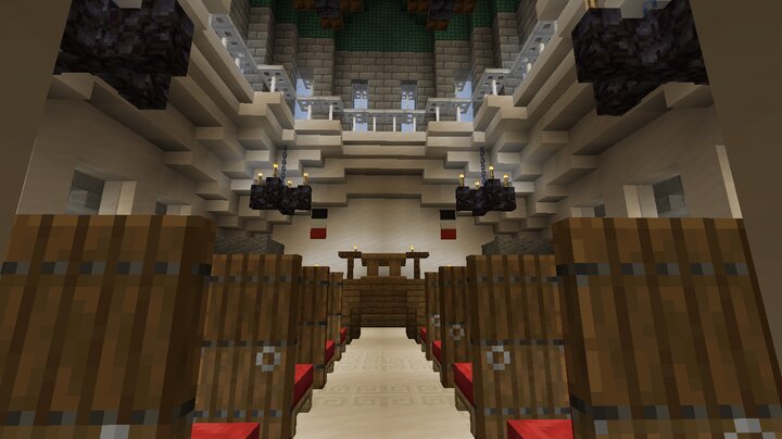 German Courthouse Minecraft Map
