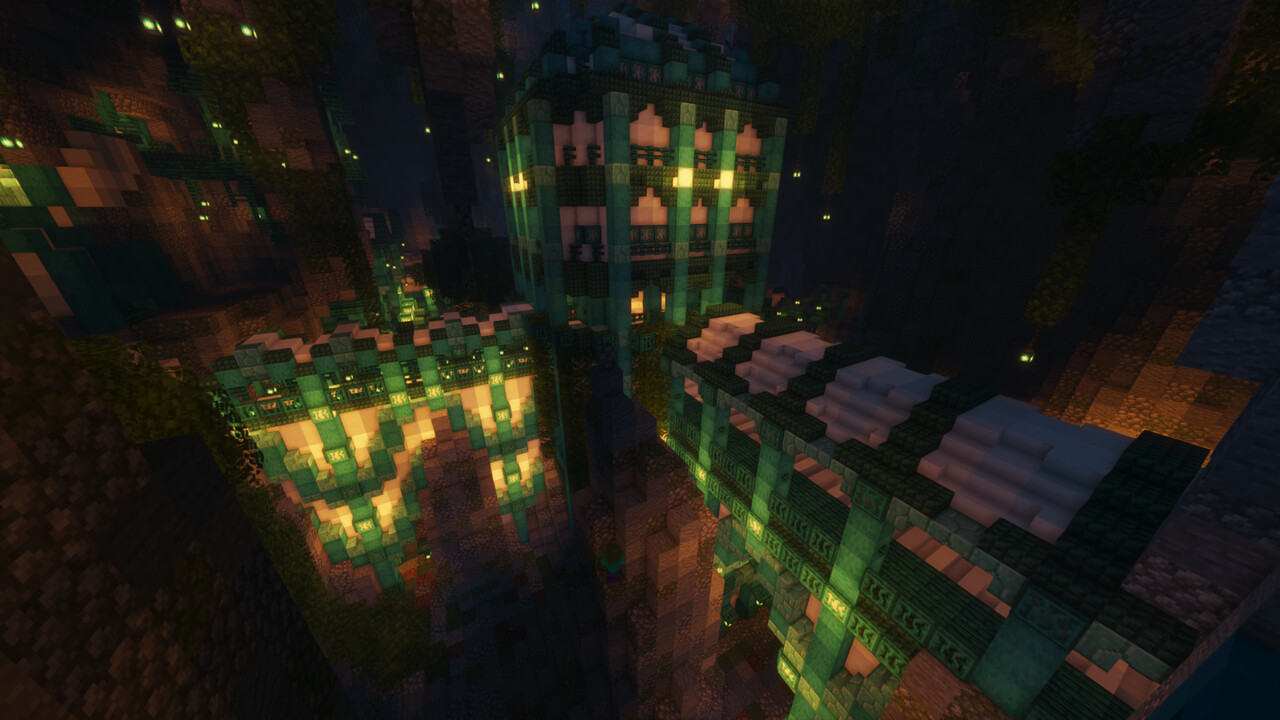 The Cave City Minecraft Map