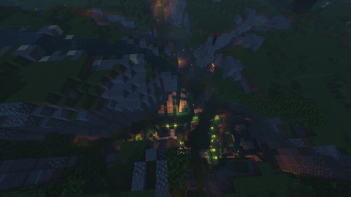 The Cave City Minecraft Map