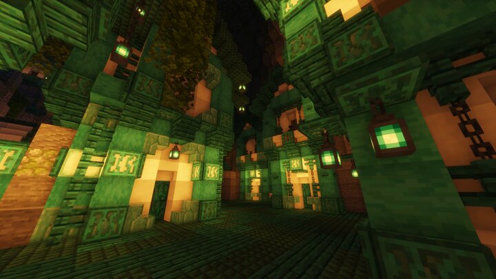 The Cave City Minecraft Map