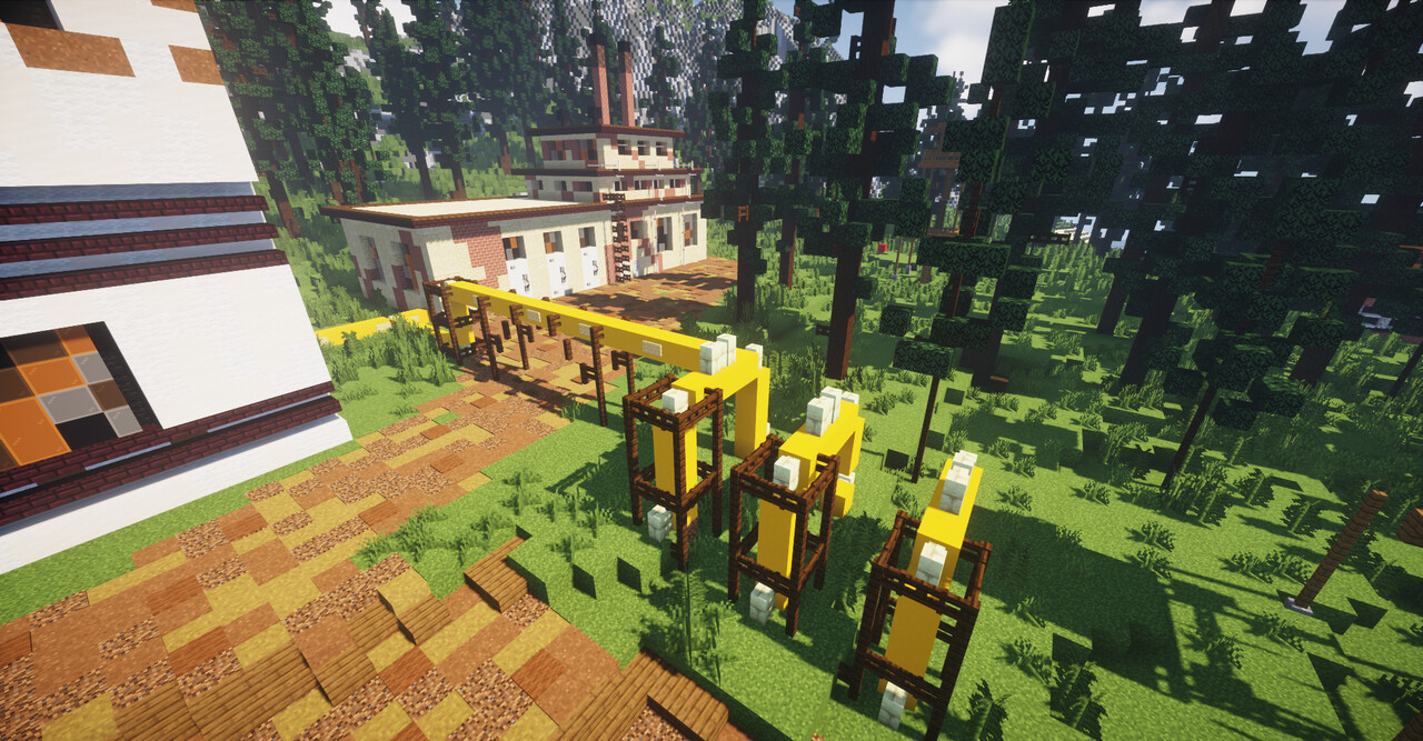 War Thunder Tank Hanger (Download) Minecraft Map