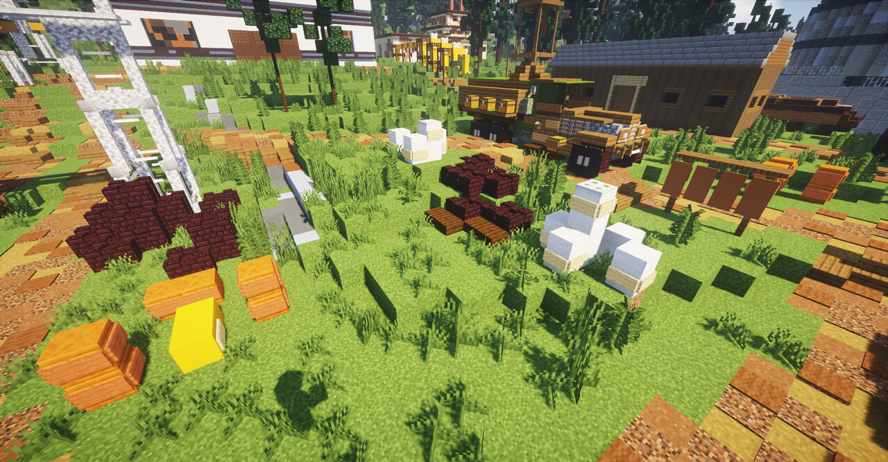 War Thunder Tank Hanger (Download) Minecraft Map