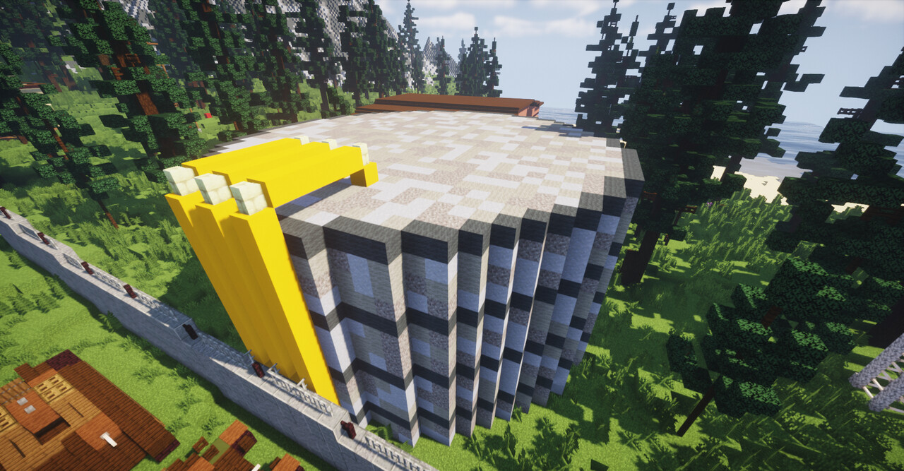 War Thunder Tank Hanger (Download) Minecraft Map