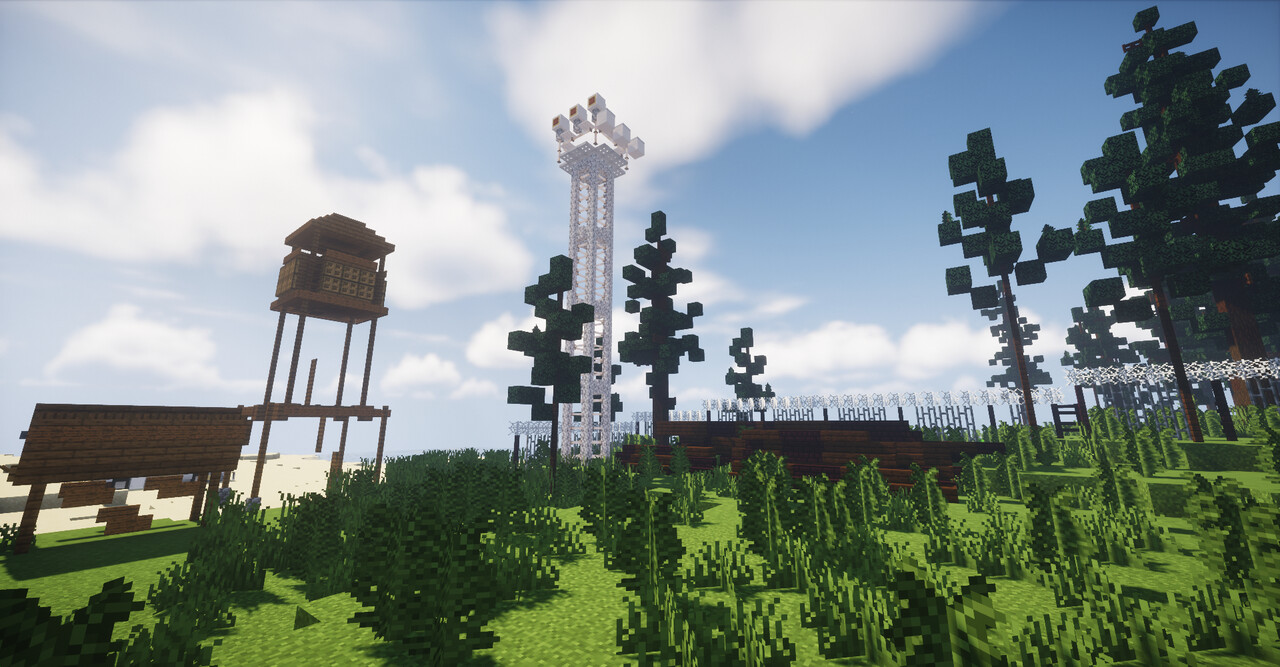 War Thunder Tank Hanger (Download) Minecraft Map