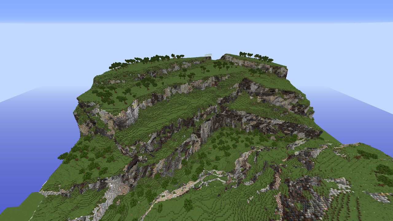 Little 500 x 500 Terrain Minecraft Map