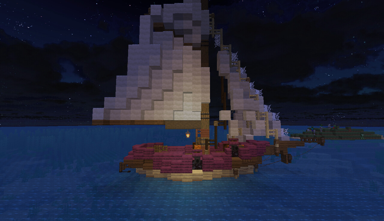 Jaydens "Wtretched" JayBird Pirate Sloop Minecraft Map