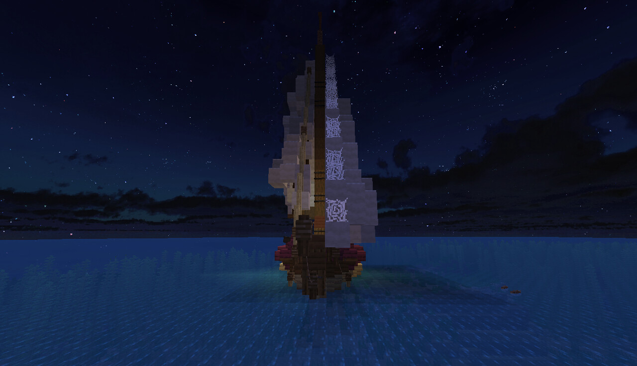 Jaydens "Wtretched" JayBird Pirate Sloop Minecraft Map