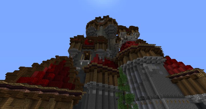 Castle hill Minecraft Map