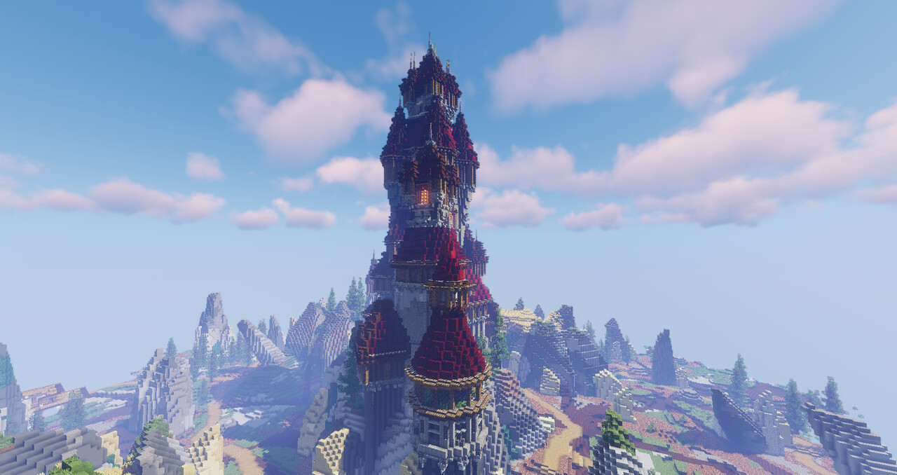 Castle hill Minecraft Map