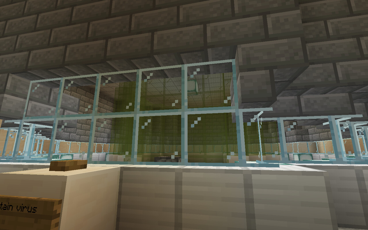 Genetic engineering lab - Viruses Minecraft Map