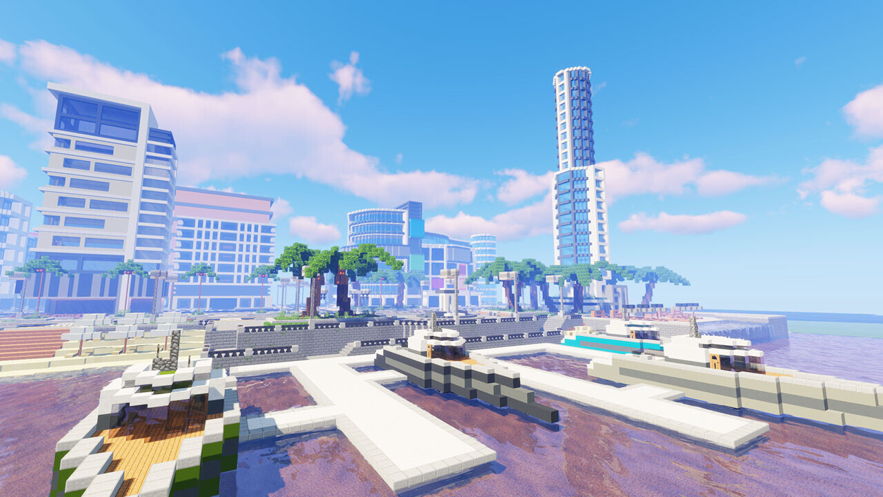 Modern Docks Minecraft Map
