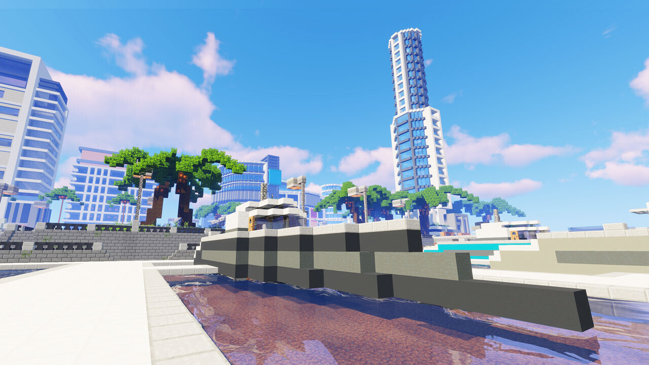 Modern Docks Minecraft Map