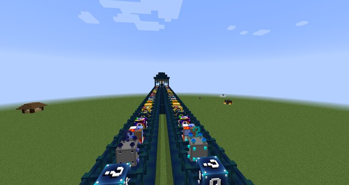 Ultimate Lucky Block Race 1 Minecraft Map