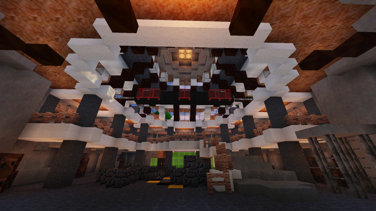 Jurassic Park Visitor Center V1 Minecraft Map