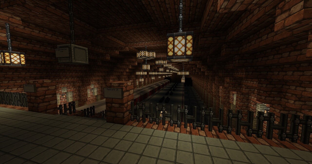 Gregerloo: A Grand Train Station Minecraft Map