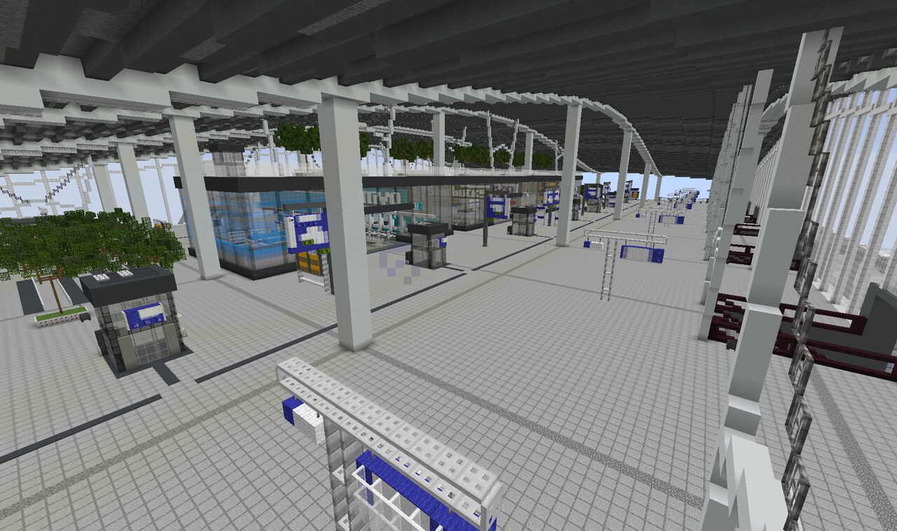 Fhirdiad Central Station - A massive public transport terminal ...