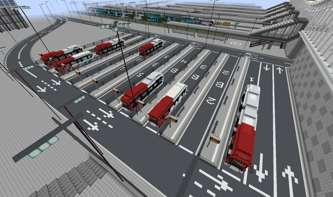 Fhirdiad Central Station - A massive public transport terminal ...