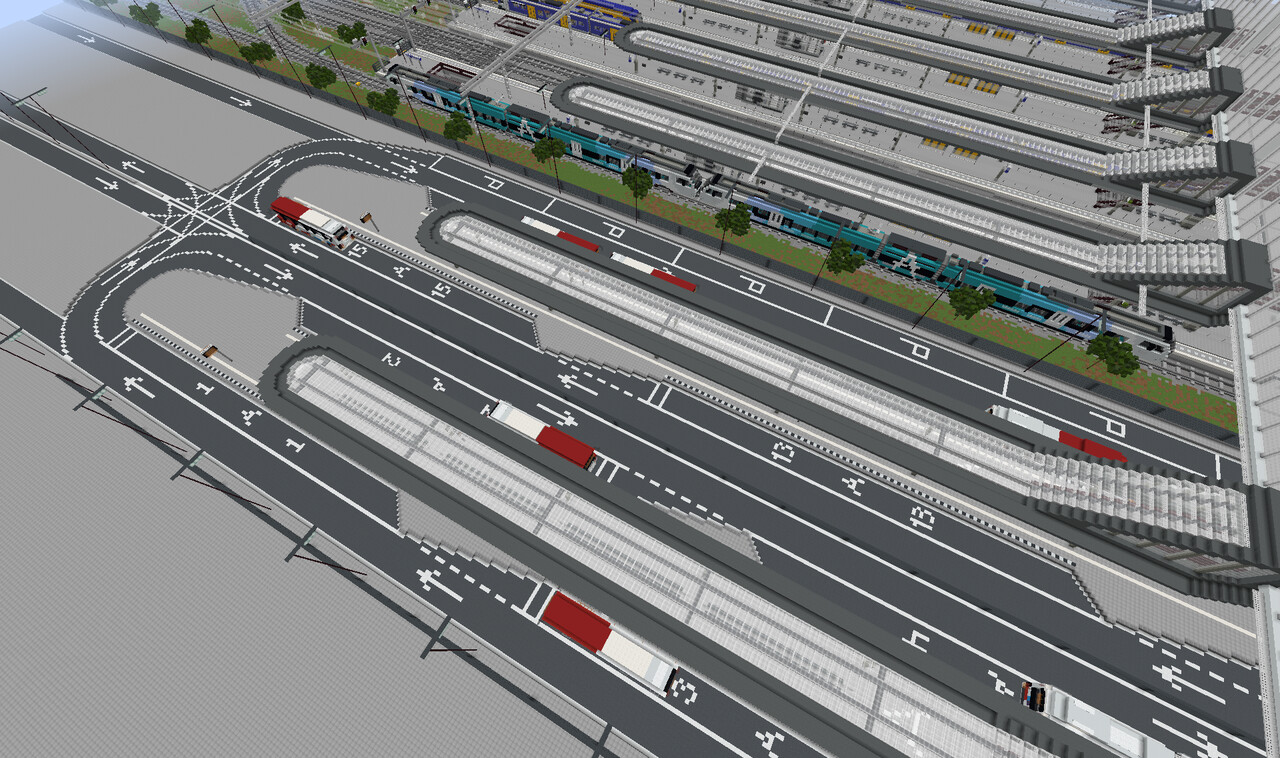 Fhirdiad Central Station - A massive public transport terminal ...