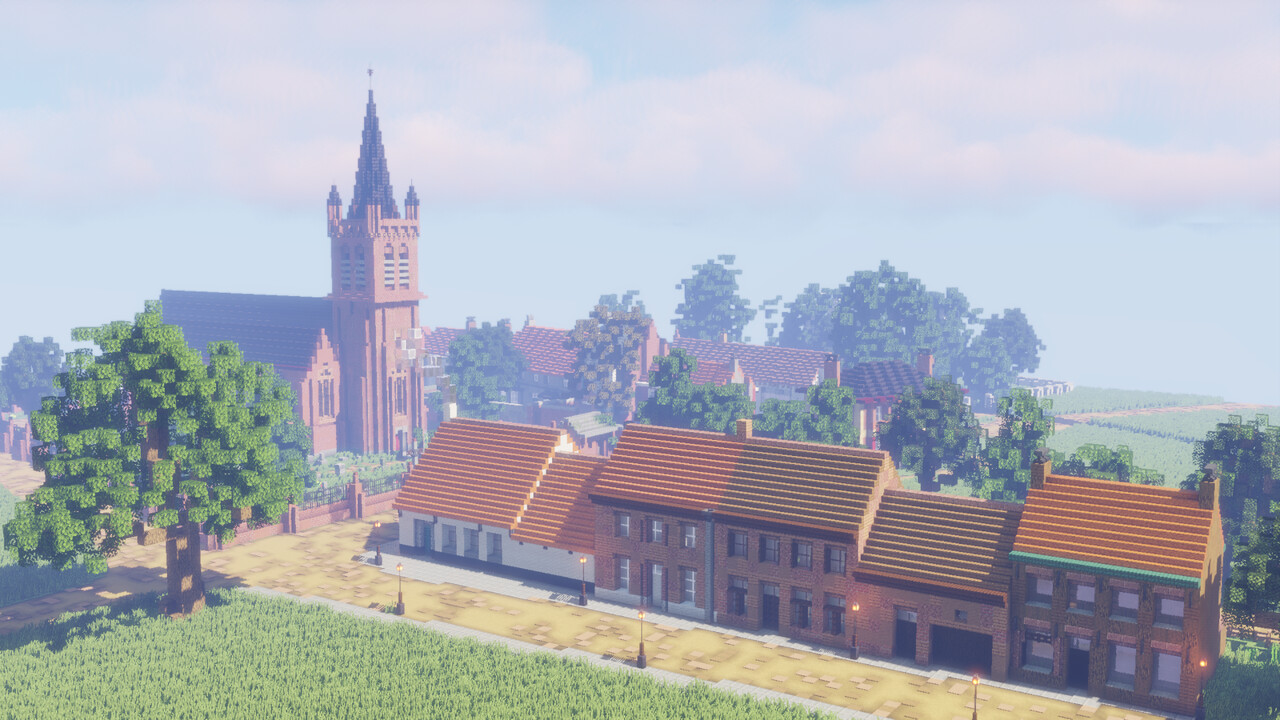 Flemish country village Minecraft Map
