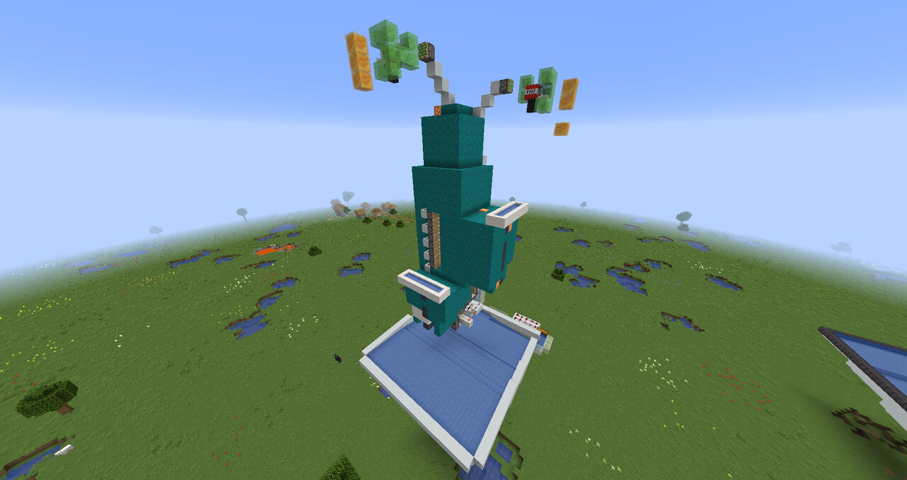 Simple Nether Tree Farm 4k Shroomlights/h Minecraft Map