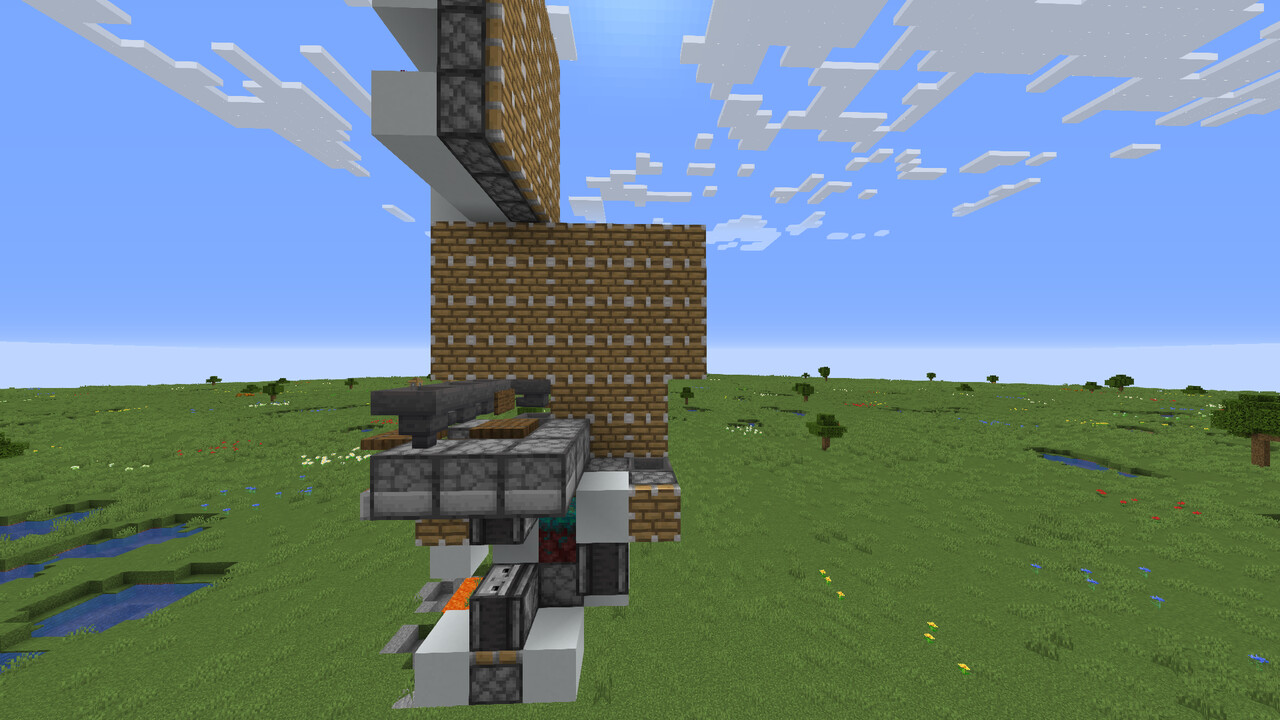 Simple Nether Tree Farm 4k Shroomlights/h Minecraft Map