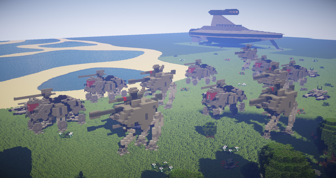 Clone Wars battle Map | Minecraft 1.12.2 Minecraft Map