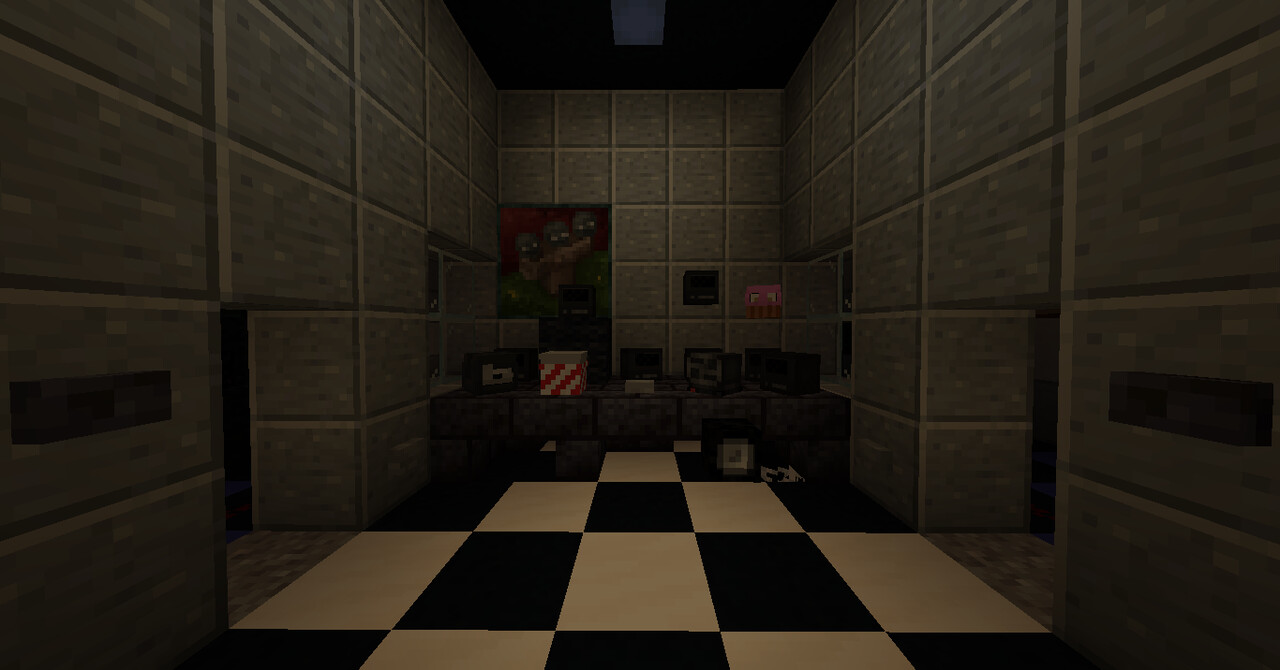 All Five Nights at Freddy's Maps in Minecraft Minecraft Map