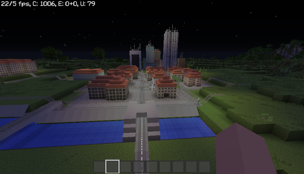 MINIATURE CITY 1.0.3 Minecraft Map
