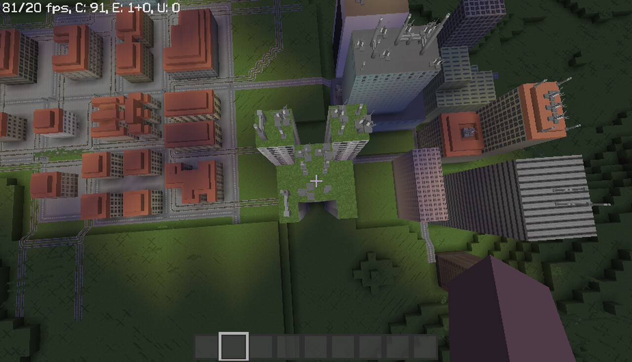 MINIATURE CITY 1.0.3 Minecraft Map
