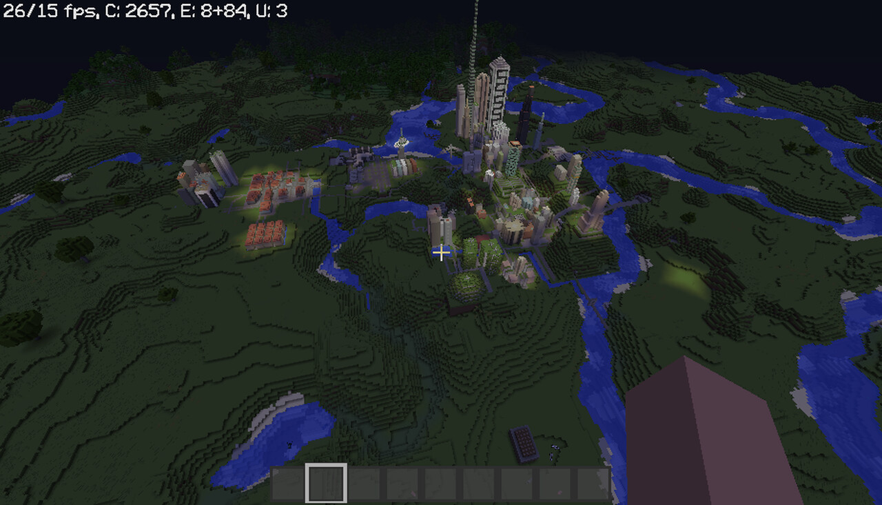 MINIATURE CITY 1.0.3 Minecraft Map