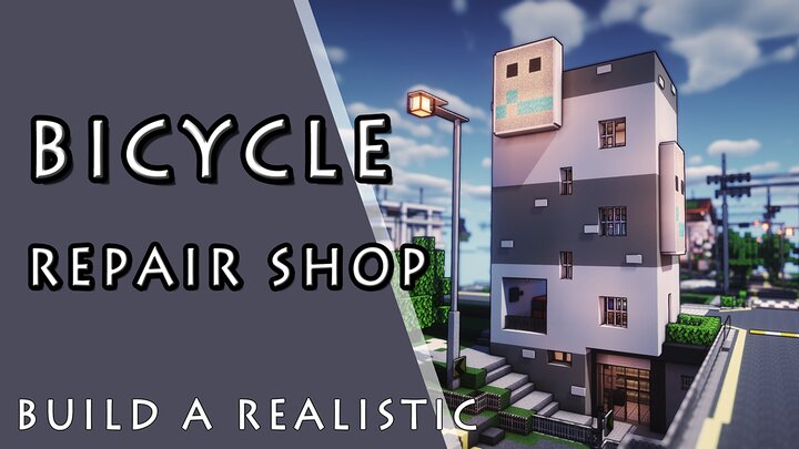 Bicycle repair shop +1 Minecraft Map
