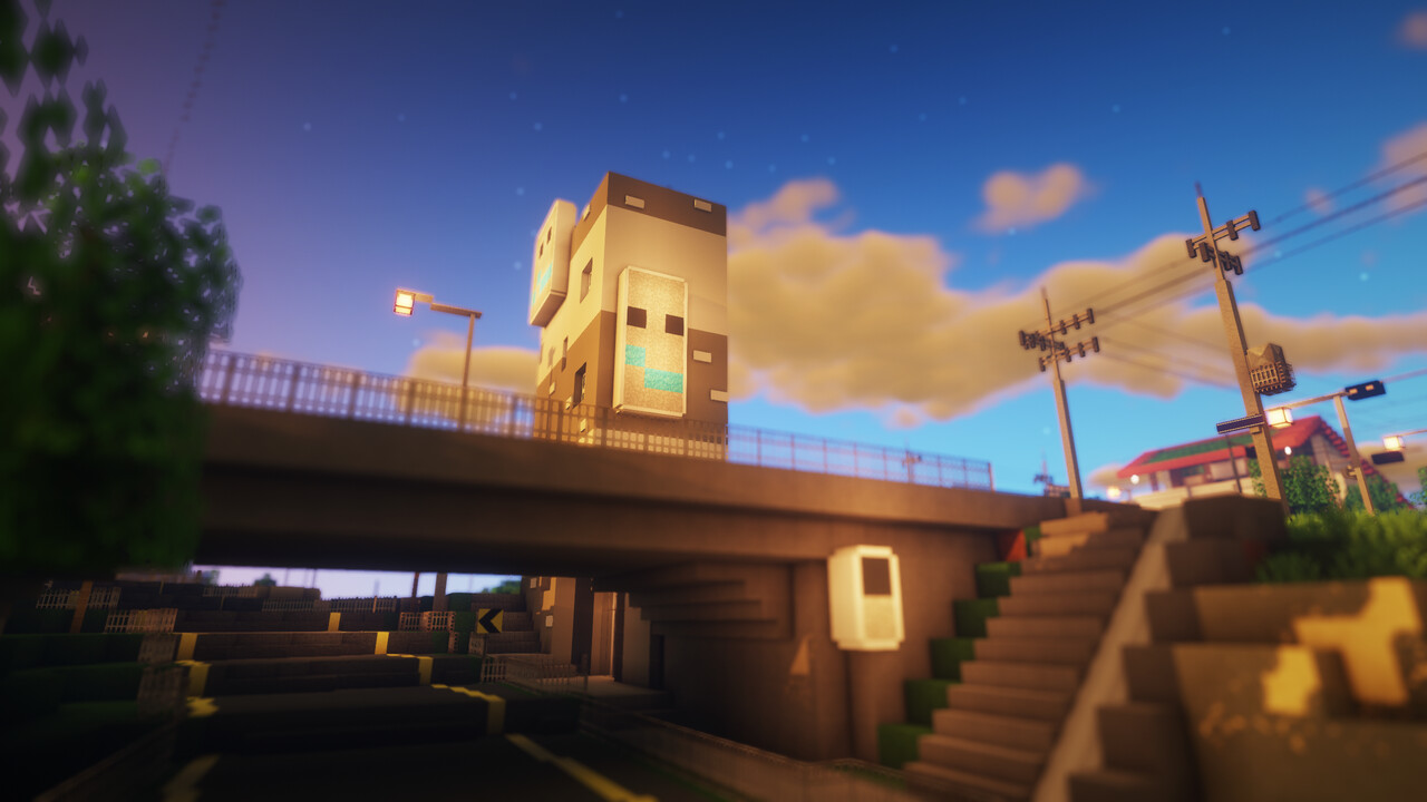 Bicycle repair shop +1 Minecraft Map