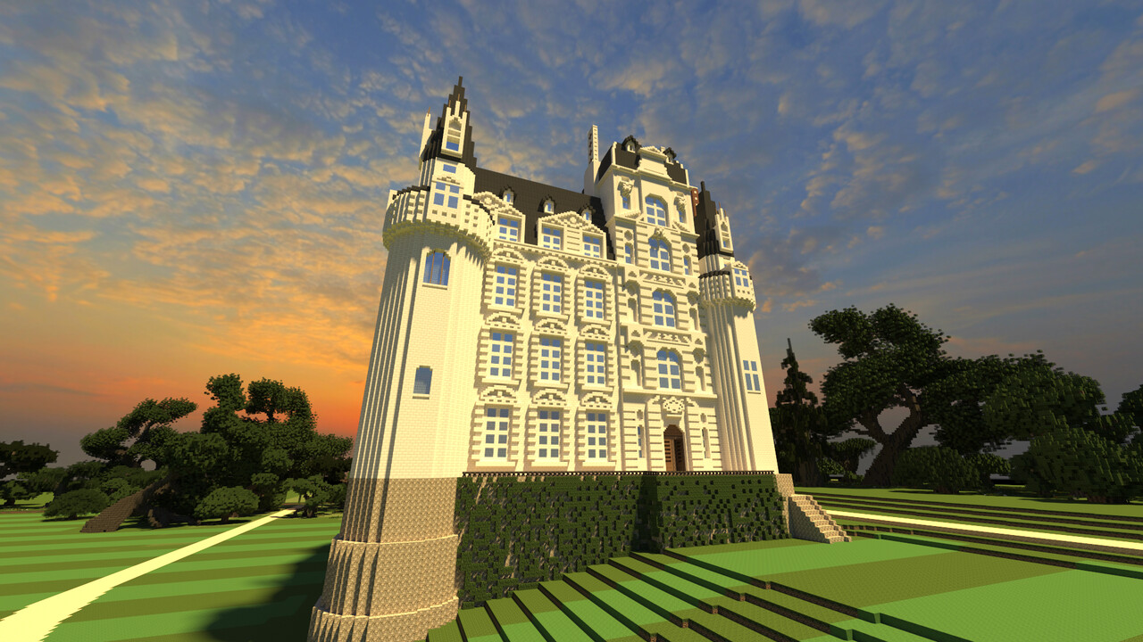 Chateau de Brissac - french castle Minecraft Map