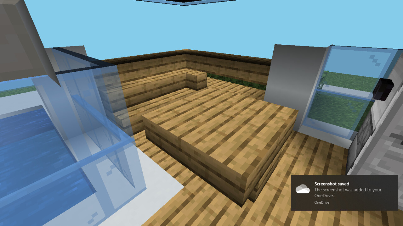 A super small Mordern House Minecraft Map