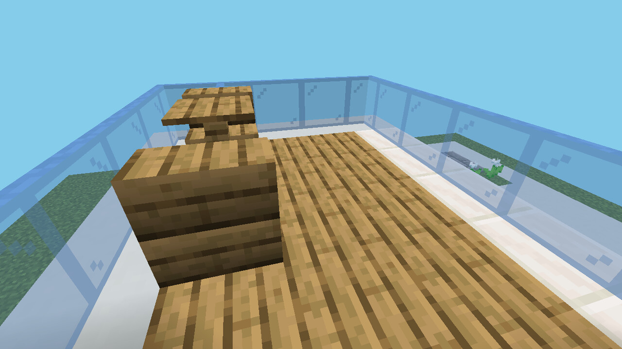 A super small Mordern House Minecraft Map