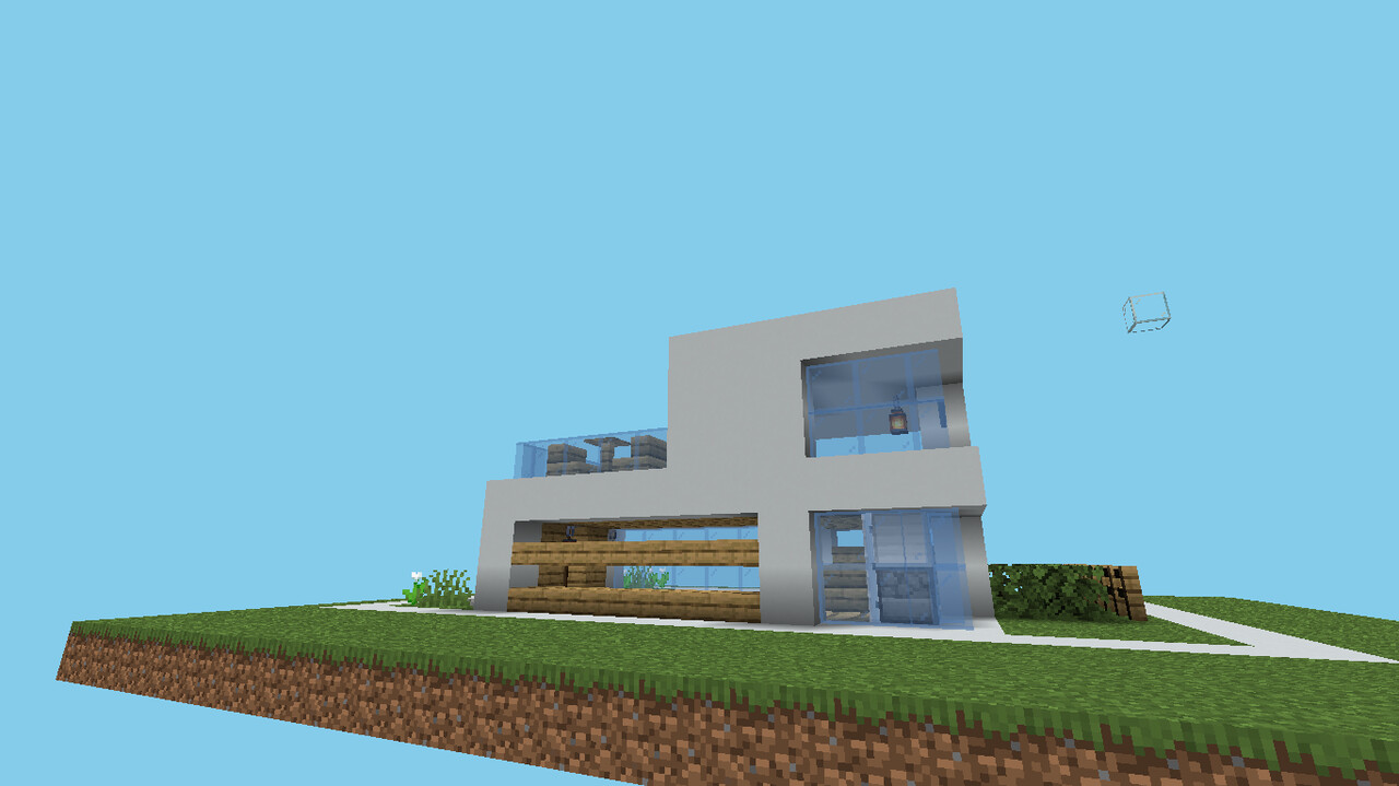 A super small Mordern House Minecraft Map