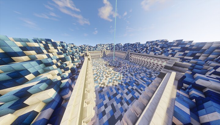 Minecraft 4 Portal HUB [Blue Theme] [V2] Minecraft Map