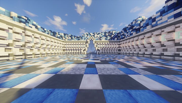 Minecraft 4 Portal HUB [Blue Theme] [V2] Minecraft Map