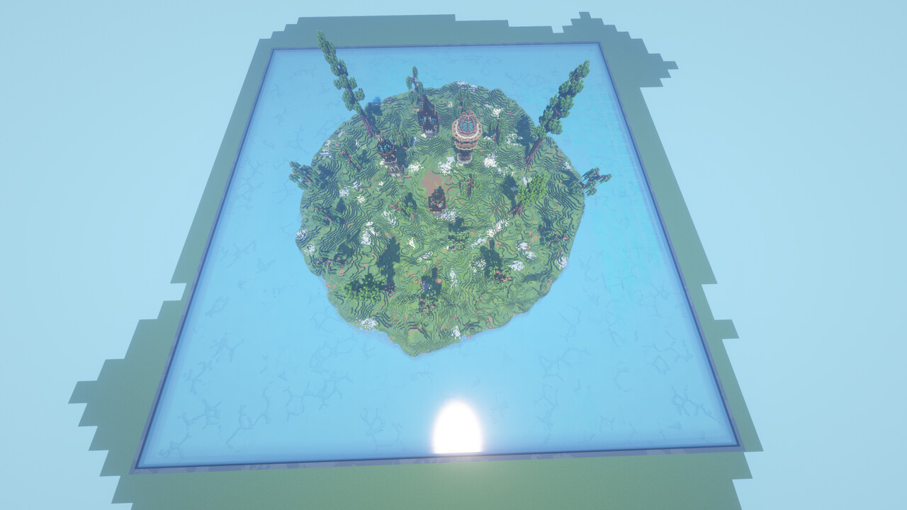 Island Lobby Minecraft Map