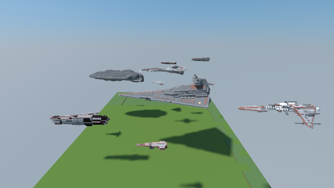 New Republic Fleet Legends Minecraft Map