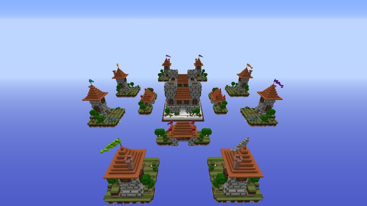Eggwars map for Cubecraft Games Minecraft Map