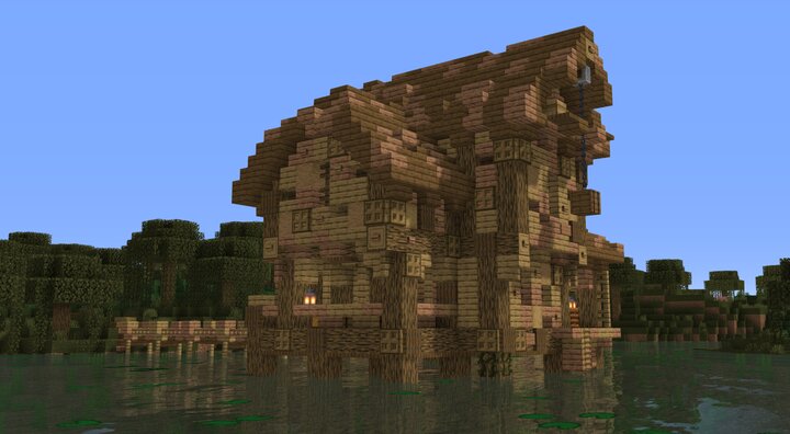 Sumpfhütte - swamp hut [MC-Version 1.16.X] Minecraft Map
