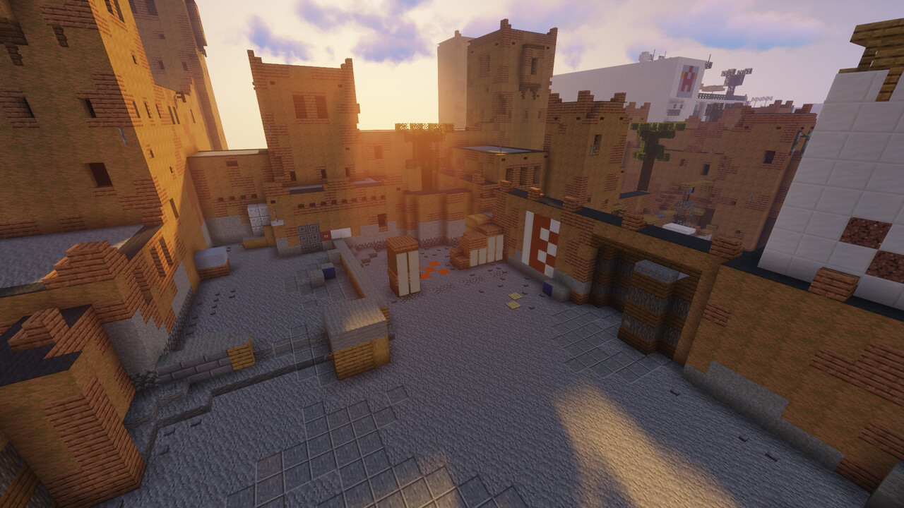 New Dust II Minecraft Map